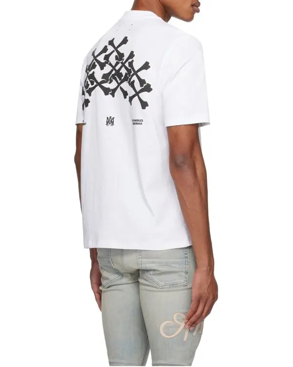 Amiri Bones Stacked T-shirt - White