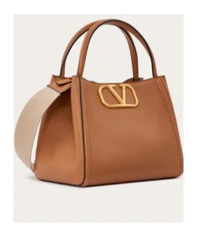 Valentino Garavani Alltime Logo Plaque Tote Bag