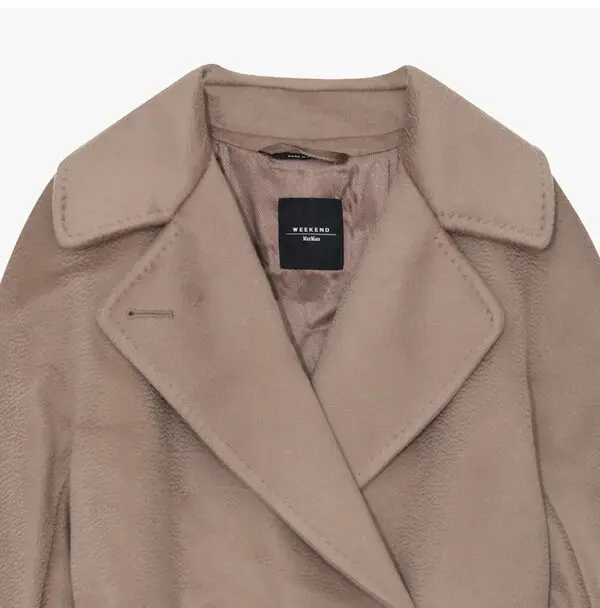 Max Mara Resina Belted Coat - Brown