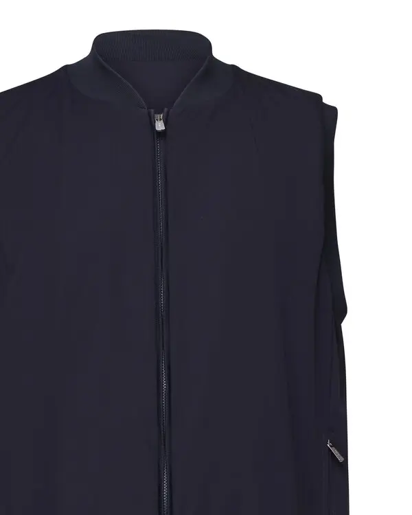 Fedeli Sleeveless Zip-up Vest