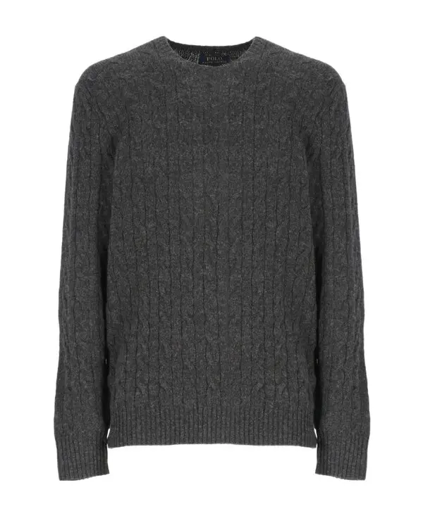 Polo Ralph Lauren Embroidered Cable-knit Jumper