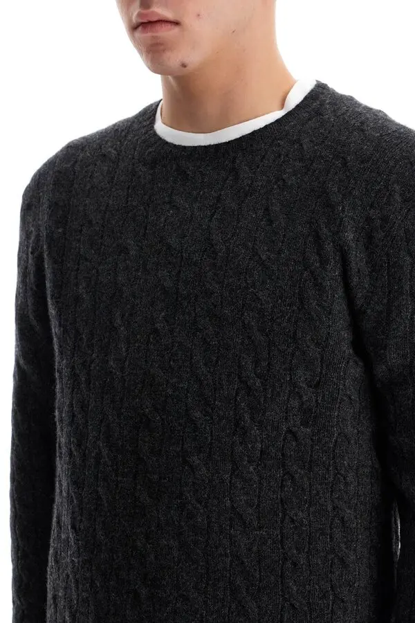 Polo Ralph Lauren Cable-knit Wool-cashmere Sweater