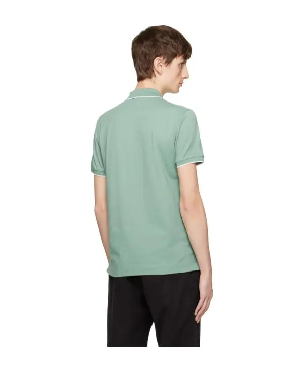 Zegna Logo Embroidered Polo Shirt