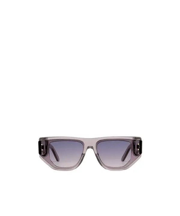 Dior Full-rim Monogrammed Sunglasses - Gray