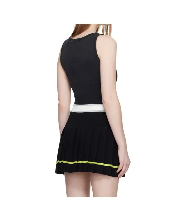 Casablanca Ribbed Logo Tank Top