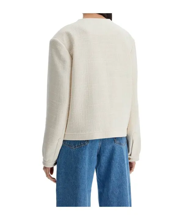BLAZÉ MILANO Missy Gliss Jacket - White