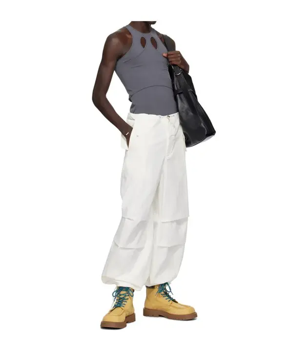 DION LEE Mobius Loop Cut-out Tank Top