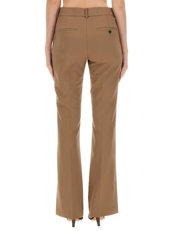 Helmut Lang Boot-cut Tailored Trousers - Brown