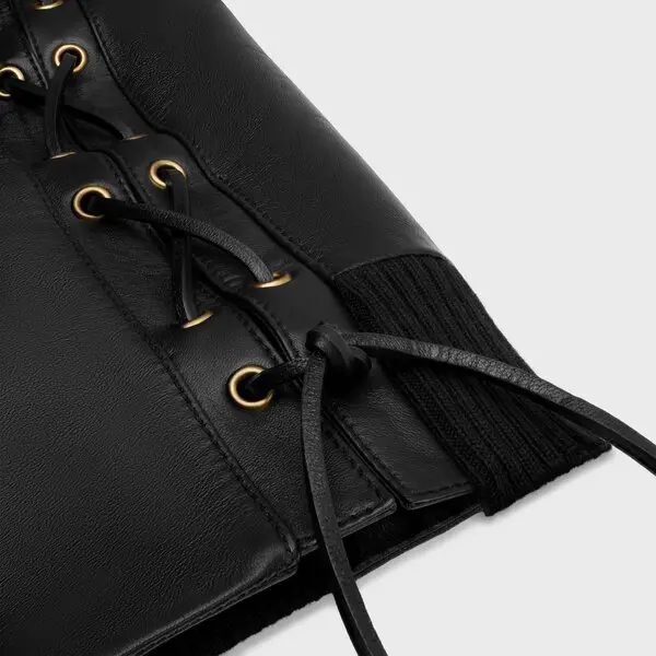 Celine Aviator Blouson Jacket In Soft Lambskin