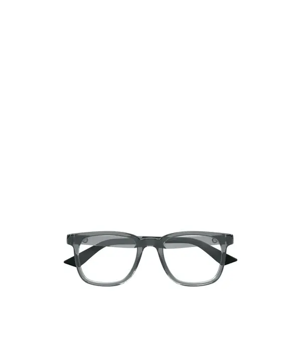 Montblanc Eyewear Square Frame Glasses - Gray