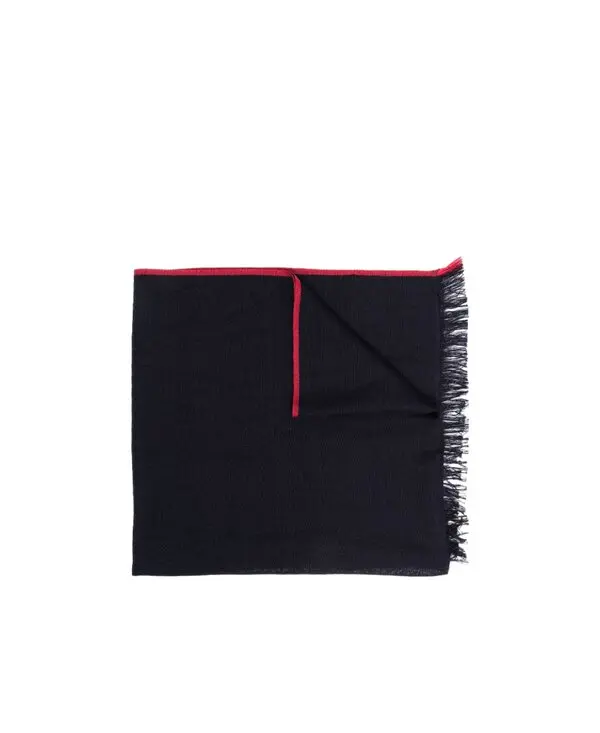 Brunello Cucinelli Fringed Edge Scarf - Black