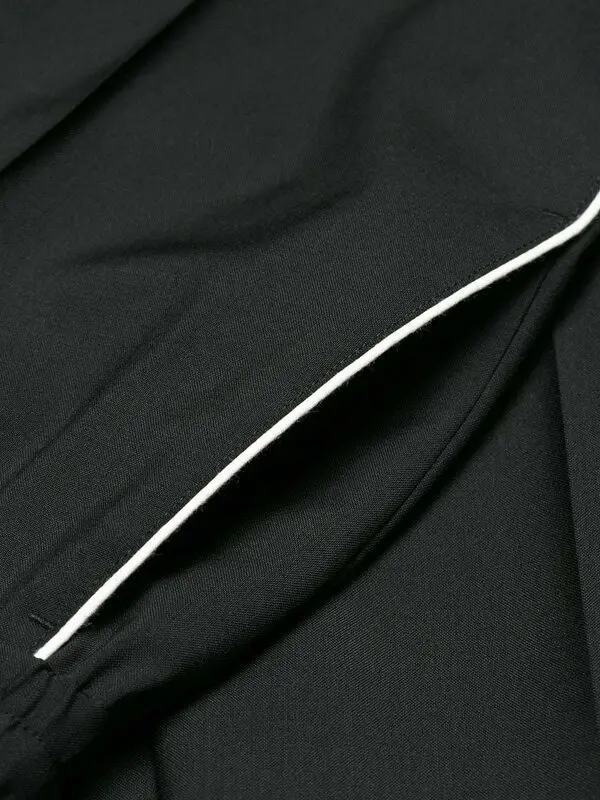 Valentino Garavani Drawstring Straight Fit Trousers