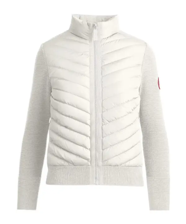 Canada Goose Hybridge Panelled High-neck Jacket - Cottongrass