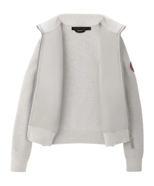 Canada Goose Hybridge Panelled High-neck Jacket - Cottongrass