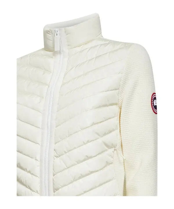Canada Goose Hybridge Panelled High-neck Jacket - Cottongrass