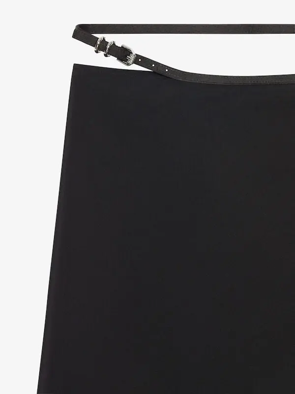 Givenchy Voyou Wrap Skirt - Black