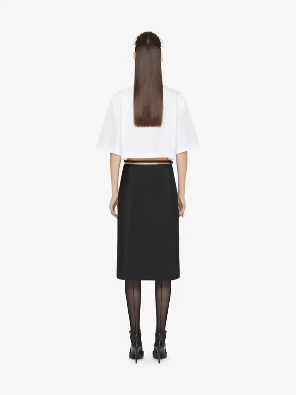 Givenchy Voyou Wrap Skirt - Black