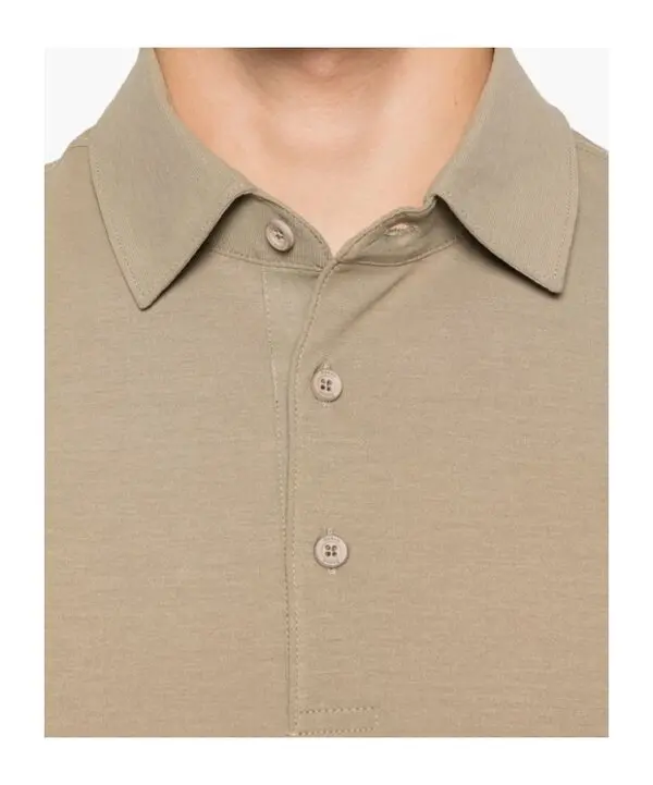Herno Button Detailed Short-sleeved Polo Shirt
