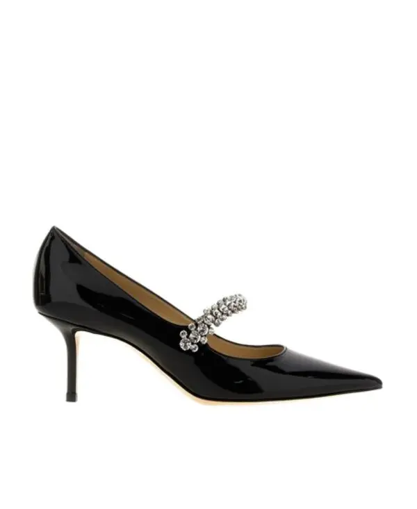 JIMMY CHOO Jewel Strap Pointed Toe Pumps