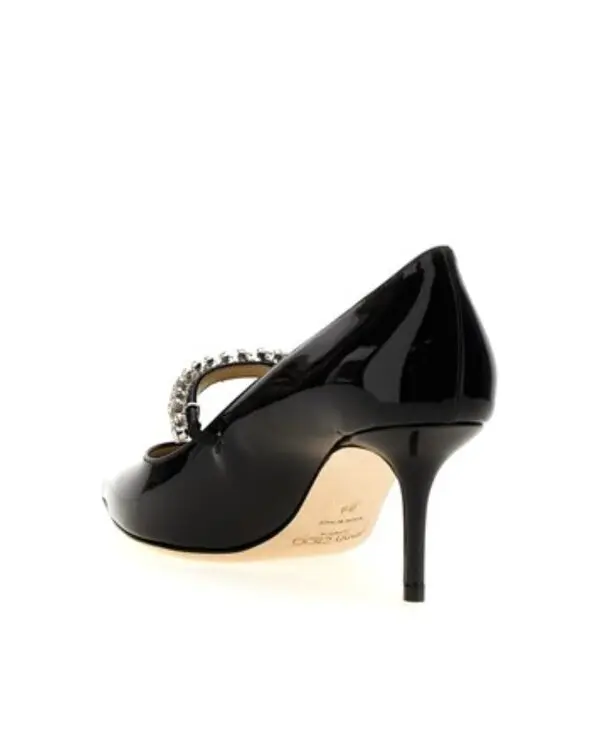 JIMMY CHOO Jewel Strap Pointed Toe Pumps