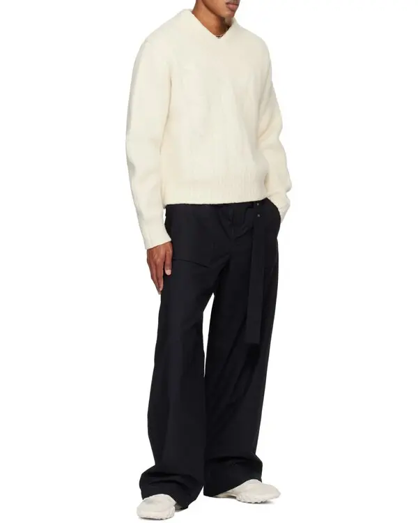 JIL SANDER Lace-up Sneakers - White