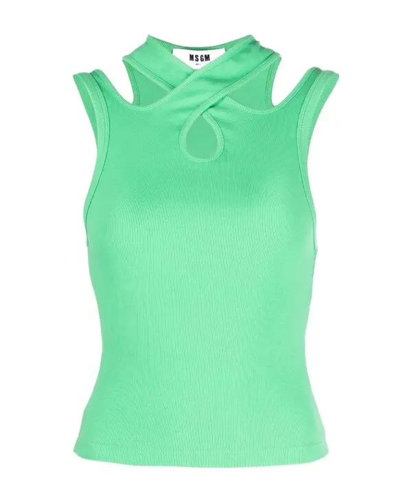 MSGM Cutout Tank Top