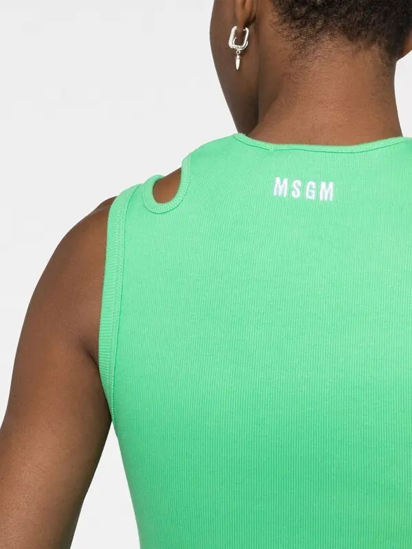 MSGM Cutout Tank Top