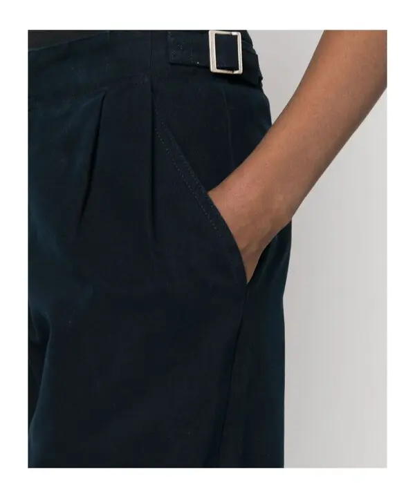 A.p.c. Pleated Cotton Wide-leg Trousers
