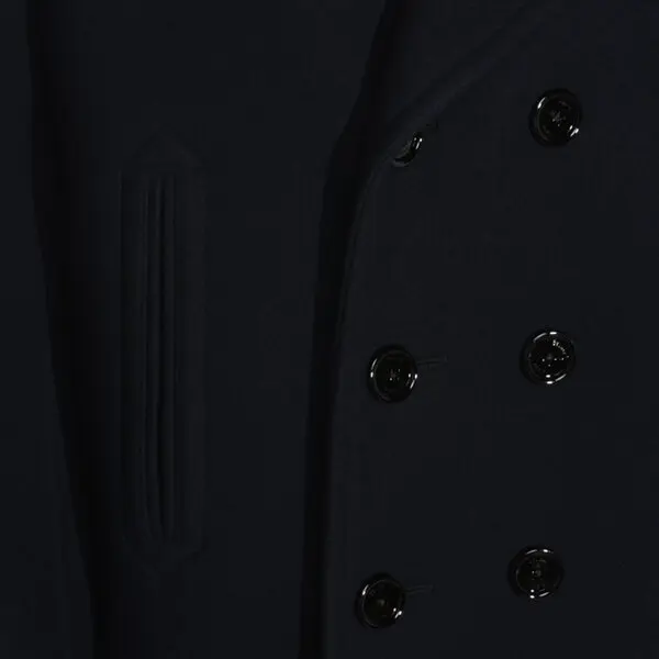 Celine Long Wool Felt Peacoat