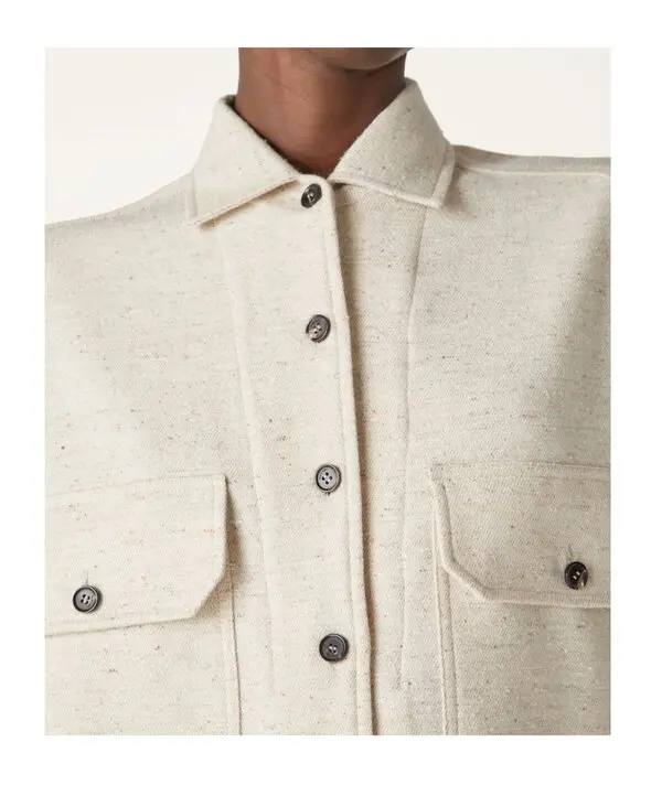 Loro Piana Jenna Collared Button-up Shirt