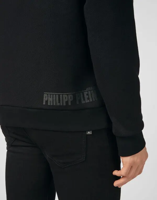 Philipp Plein Skull & Pp Logo Sweatshirt