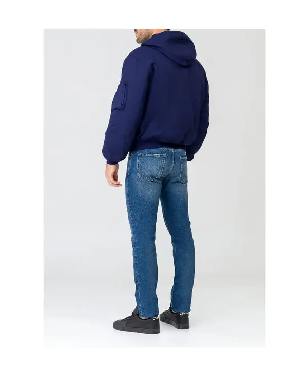 Off-White Embroidered Logo Hooded Jacket