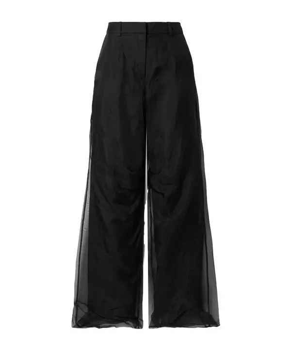 Christopher Esber Iconica Wide-leg Trousers - Black
