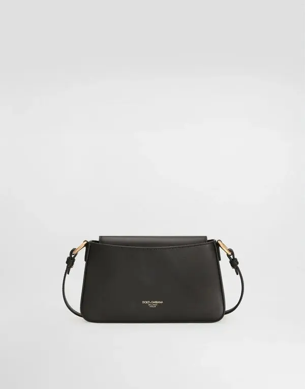Dolce & Gabbana Dolce Gabbana Logo Plaque Phone Bag - Black