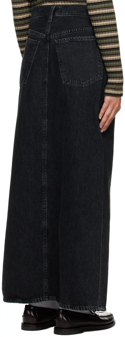 AGOLDE Belt Loop Skirt With Slits