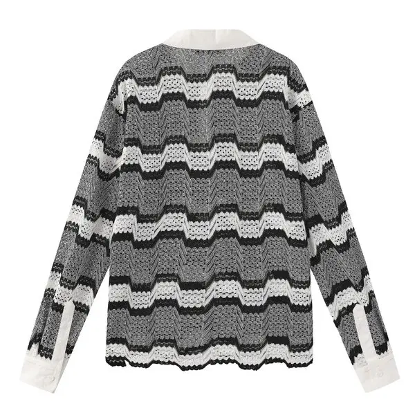 Marissa Chiara Striped Polo Shirt