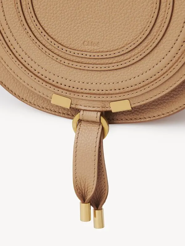 Chloé Marcie Foldover Small Shoulder Bag - Light Brown