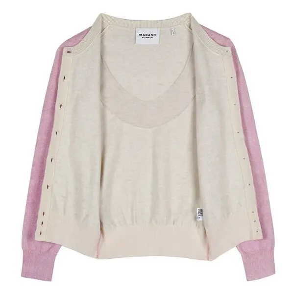 Isabel Marant Étoile Long-sleeved Knitted Cardigan