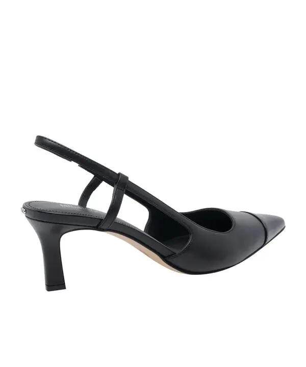 Michael Kors Alora Leather Slingback Pumps