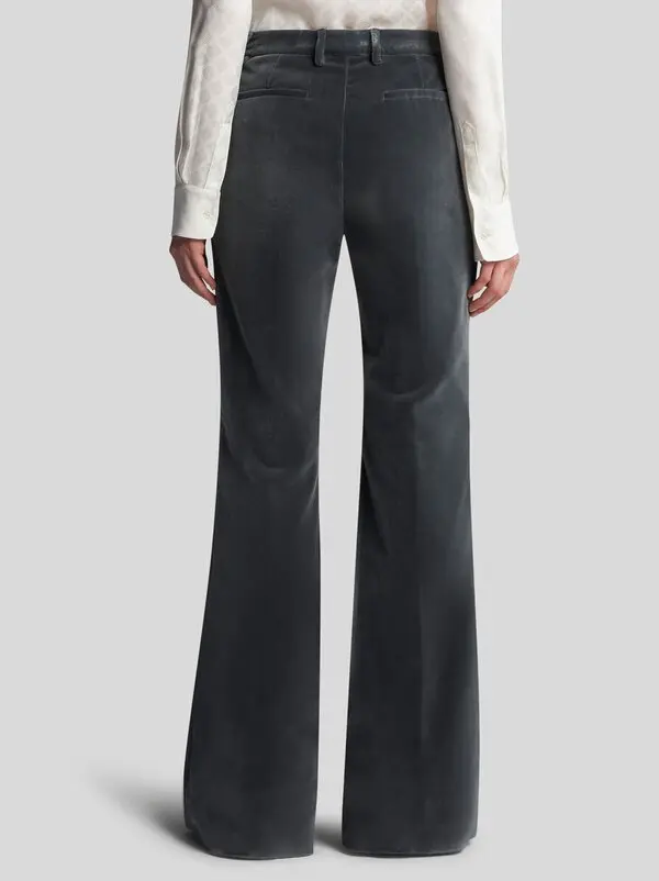 Etro Velvet Trousers - Black