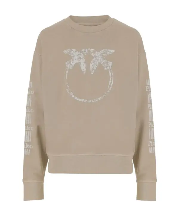 Pinko Crewneck Sweatshirt With Logo Detail