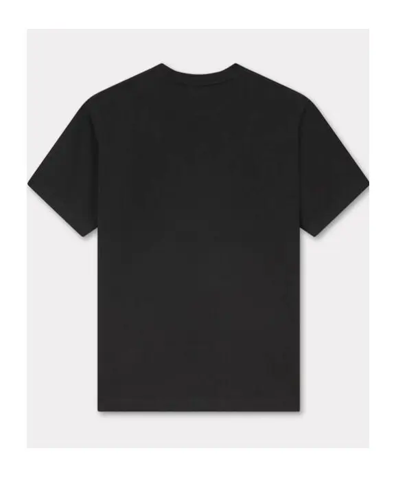 Kenzo Happy Tiger' Embroidered T-shirt In Cotton