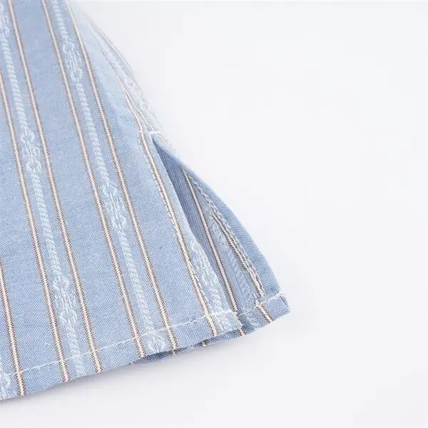 Celine Striped Long-sleeve Shirt