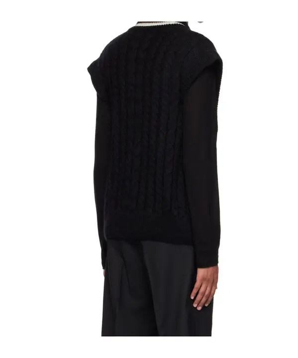 Filippa K Cable Knit Braided Vest