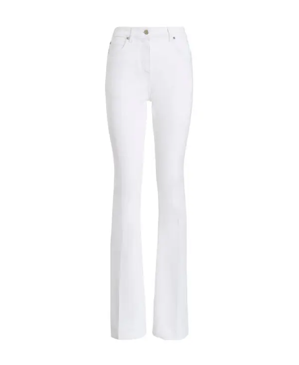 Etro Button Detailed Straight Leg Jeans