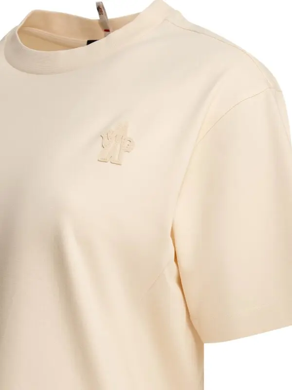 Moncler Logo Patch Crewneck T-shirt
