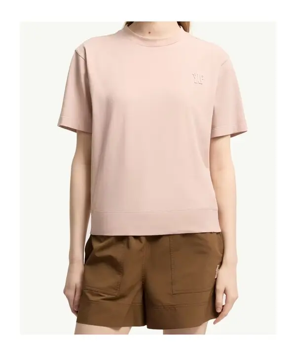 Moncler Logo Patch Crewneck T-shirt