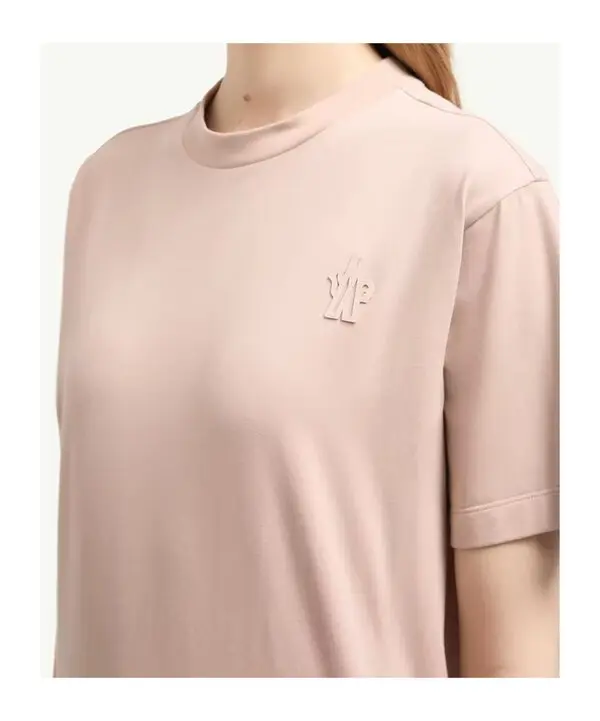 Moncler Logo Patch Crewneck T-shirt