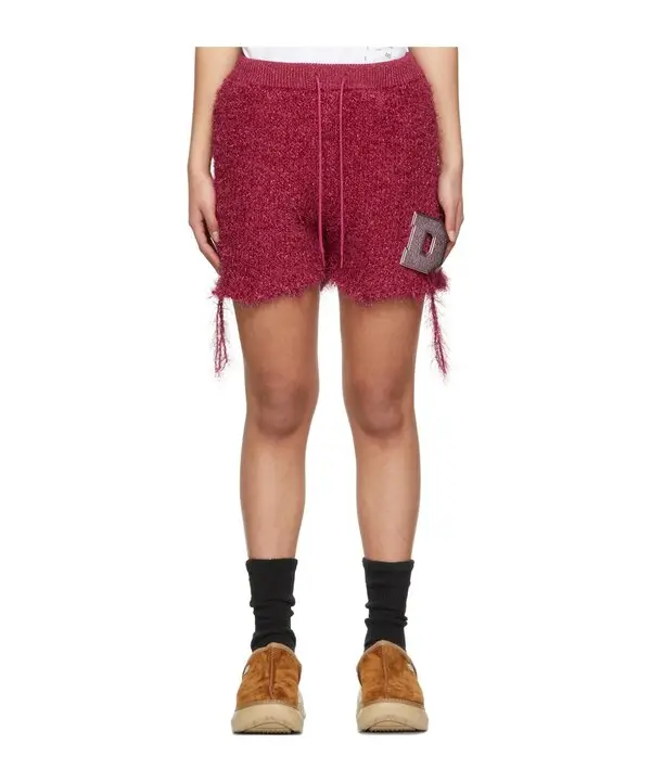 DOUBLET Metal Letter Elastic Waist Shorts