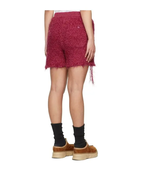 DOUBLET Metal Letter Elastic Waist Shorts